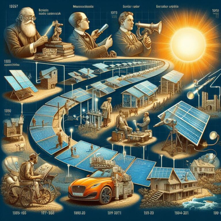 The History and Evolution of Solar Energy - The Renewables